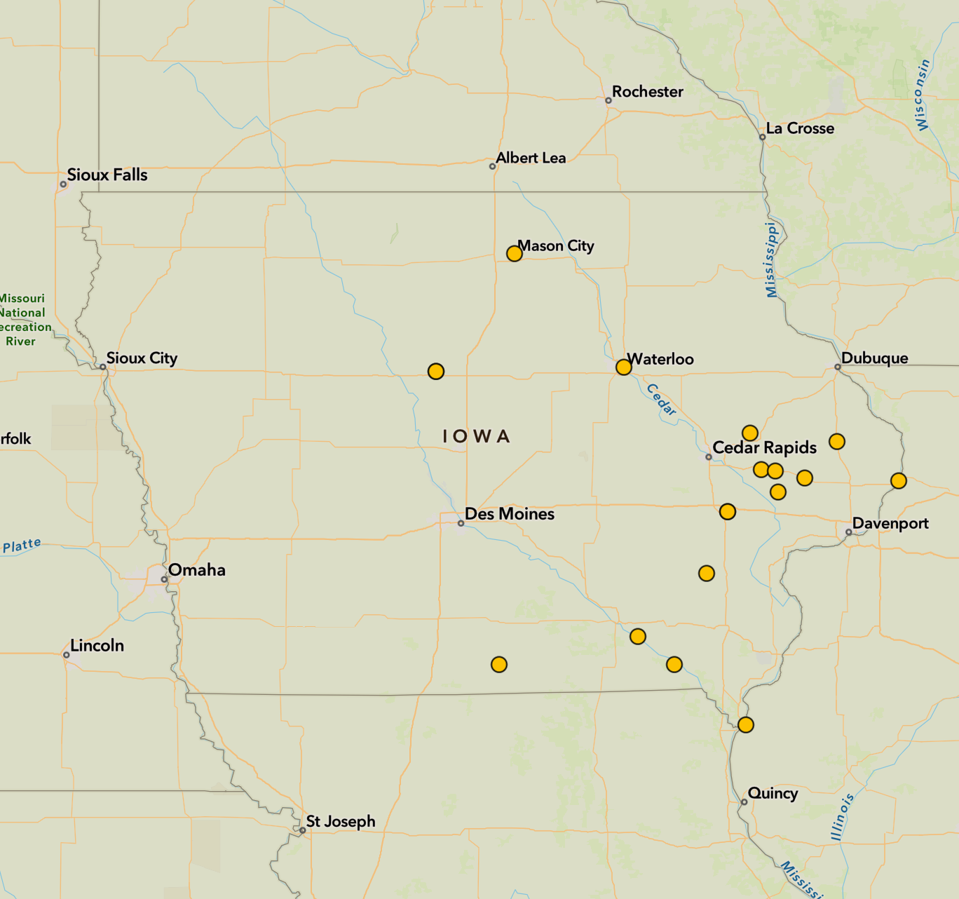 Community Impact Map | Office of Community Engagement - The University ...